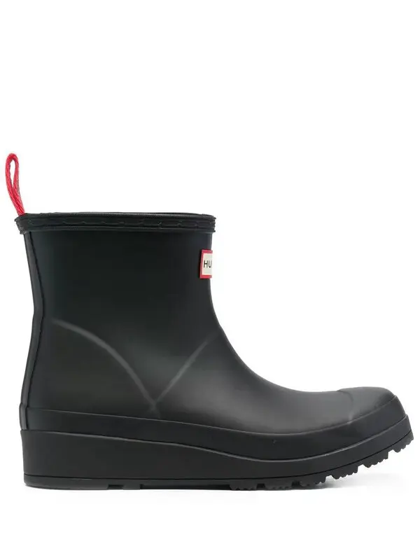 Hunter Logo-patch Detail Boots