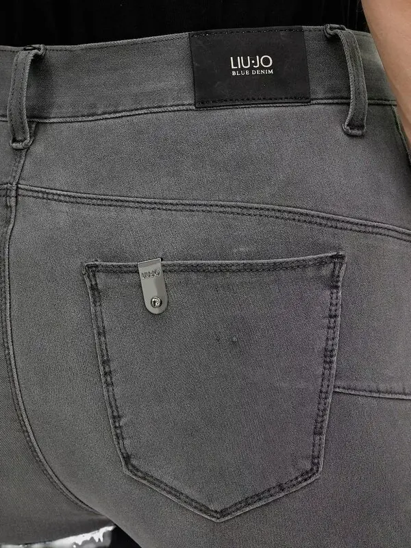 Liu Jo Mid-rise Skinny Trousers - Grey