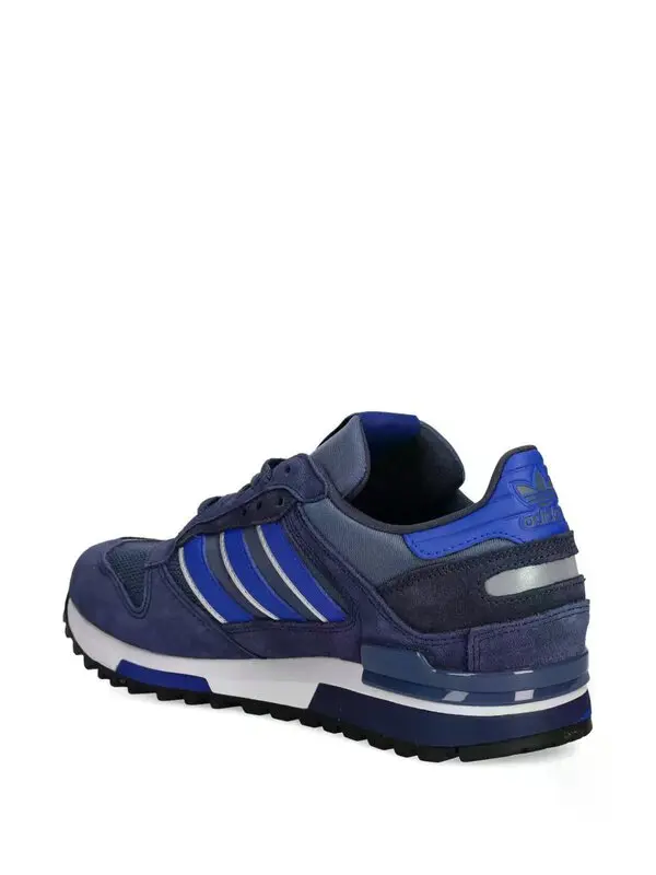 Adidas Zx 600 Suede And Leather Sneakers - Blue