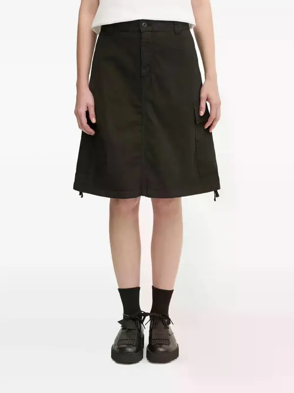 Carhartt Work In Progress Kingston Drawstring Midi Skirt - Black