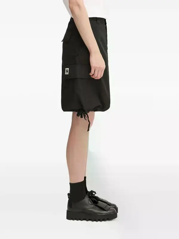 Carhartt Work In Progress Kingston Drawstring Midi Skirt - Black