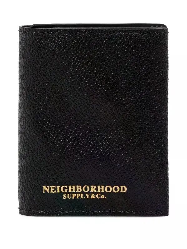 NEIGHBORHOOD Zip-fastening Cardholder - Black