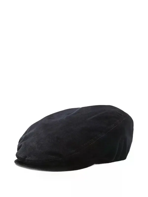 Dolce & Gabbana Corduroy Flat-top Cap - Black