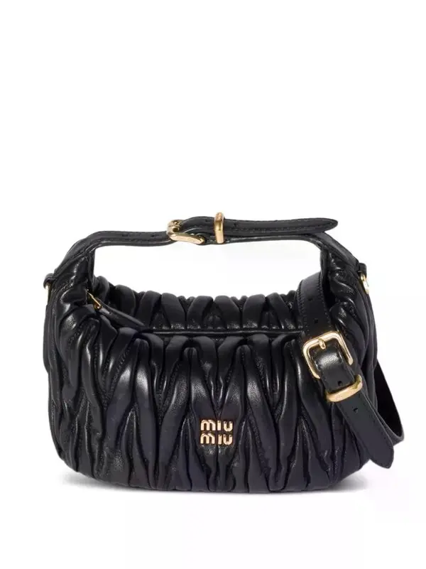 Miu Miu Mini Wander Matelassé Tote Bag