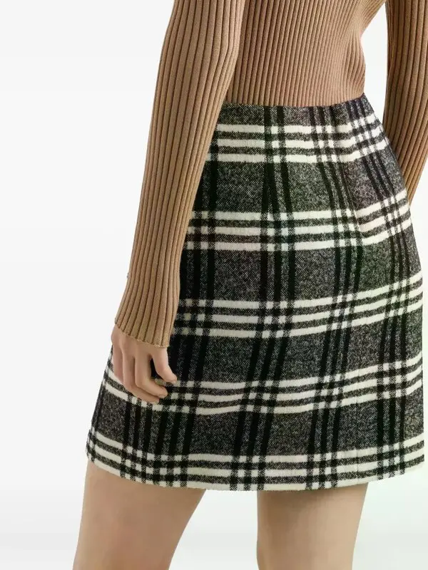 Dolce & Gabbana Checked Mini Skirt