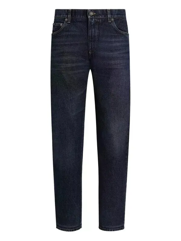 Dolce & Gabbana Cotton Five-pocket Jeans - Blue