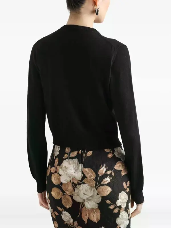 Dolce & Gabbana Button-front Cardigan - Black