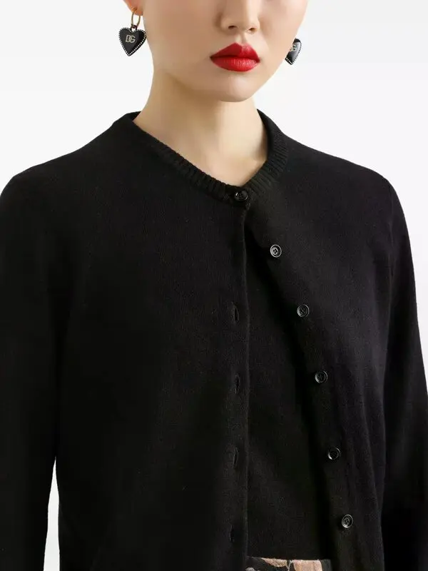 Dolce & Gabbana Button-front Cardigan - Black