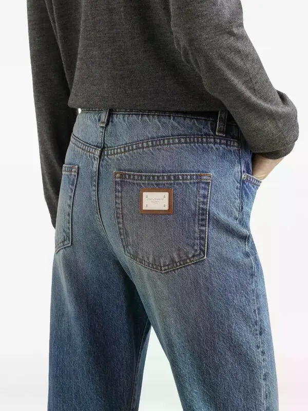 Dolce & Gabbana Logo-plaque Jeans