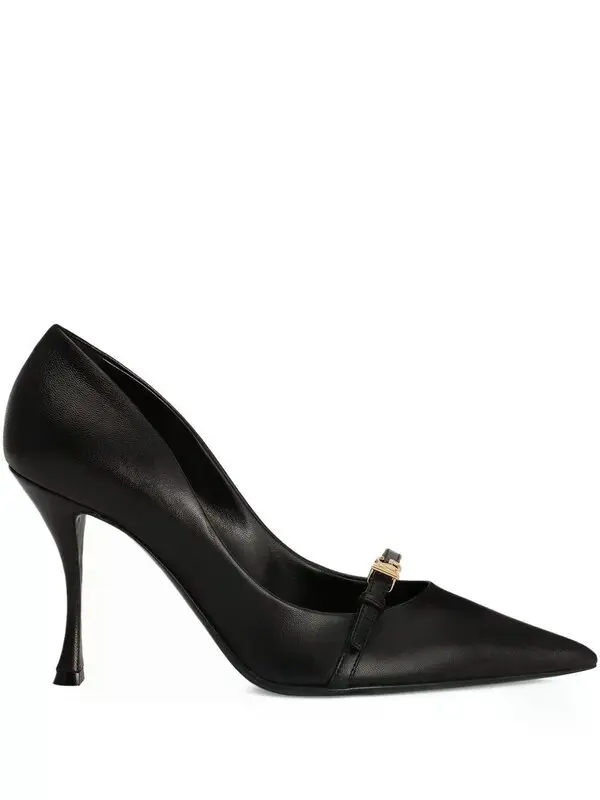 Dolce & Gabbana 90mm Leather Pointed-toe Pumps