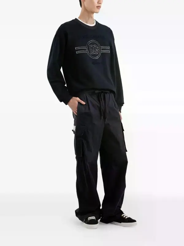 Dolce & Gabbana Logo-embellished Crew-neck Sweatshirt