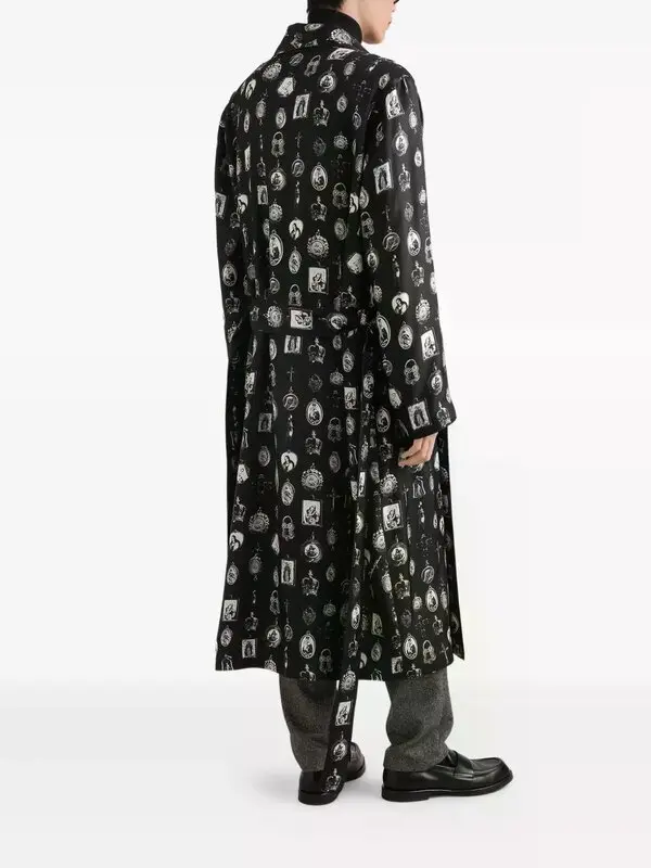 Dolce & Gabbana Pleated Drawstring Trousers - Grey