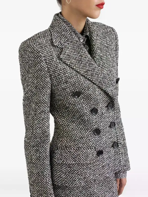 Dolce & Gabbana Double-breasted Tweed Blazer