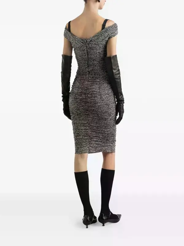 Dolce & Gabbana Midi Off-shoulder Dress
