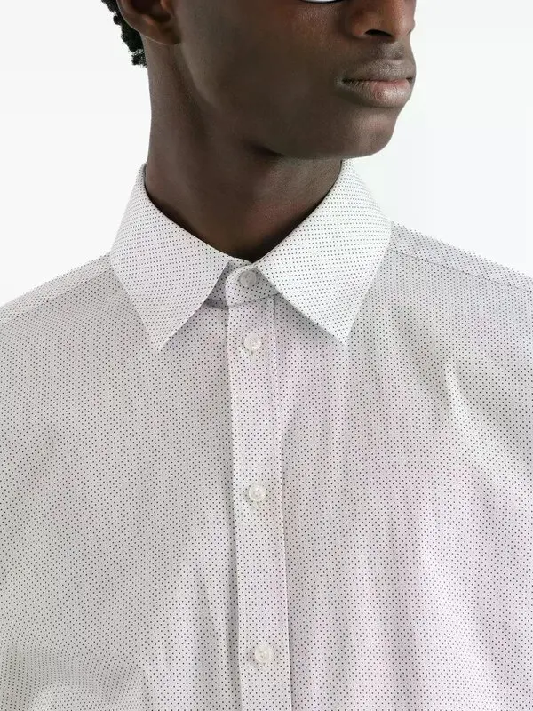 Dolce & Gabbana Micro Dot-print Shirt