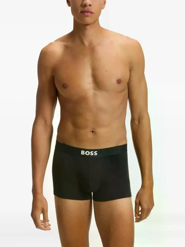 BOSS Geometric-pattern Boxer Shorts