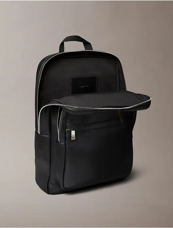 Calvin Klein Micro Pebble Square Backpack In Black - 60% Off  display picture 3