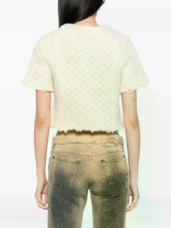 R13 Wool Knitted Top