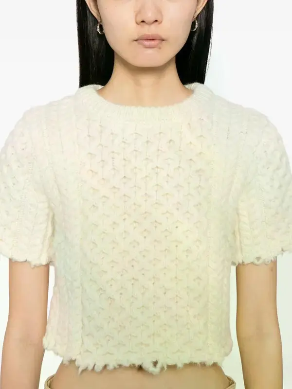 R13 Wool Knitted Top
