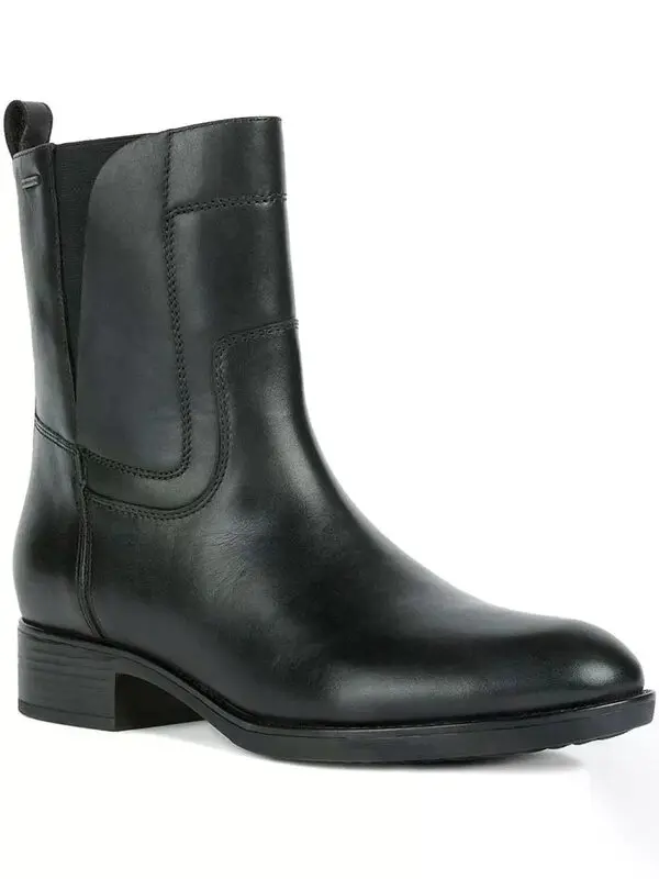 Geox Zip-fastening Leather Boots