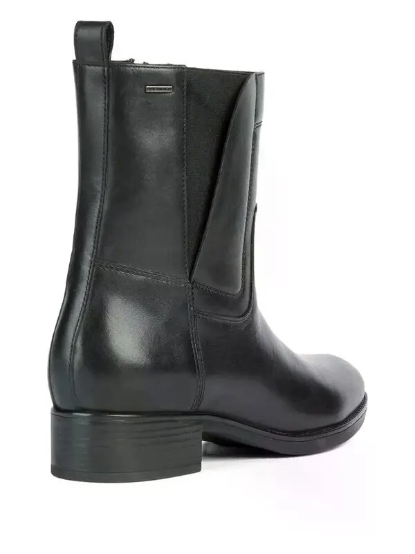 Geox Zip-fastening Leather Boots