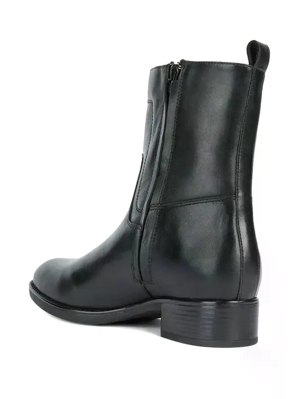 Geox Zip-fastening Leather Boots