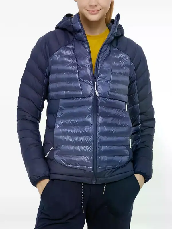 Columbia Hooded Puffer Jacket - Blue