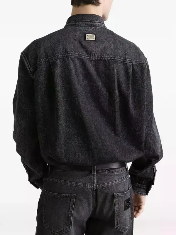 Dolce & Gabbana Washed Denim Shirt
