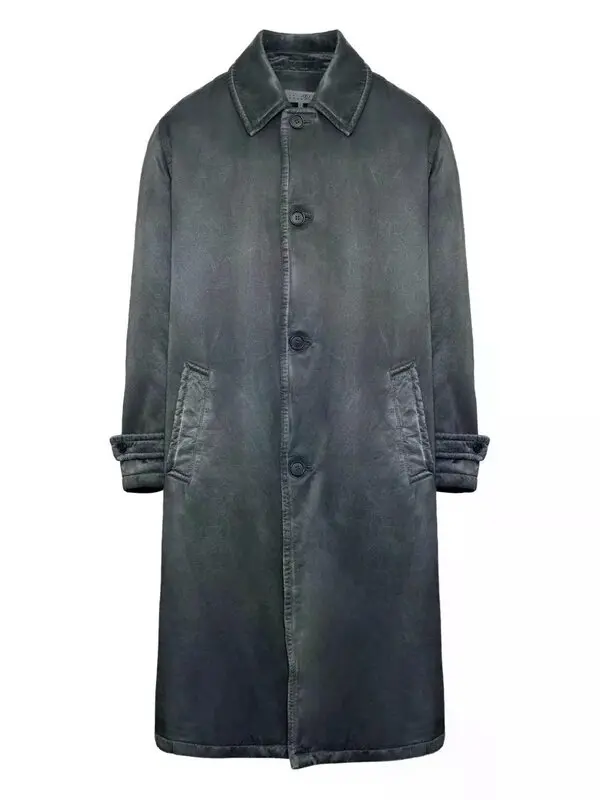 MAISON MARGIELA Waxed Button-up Coat