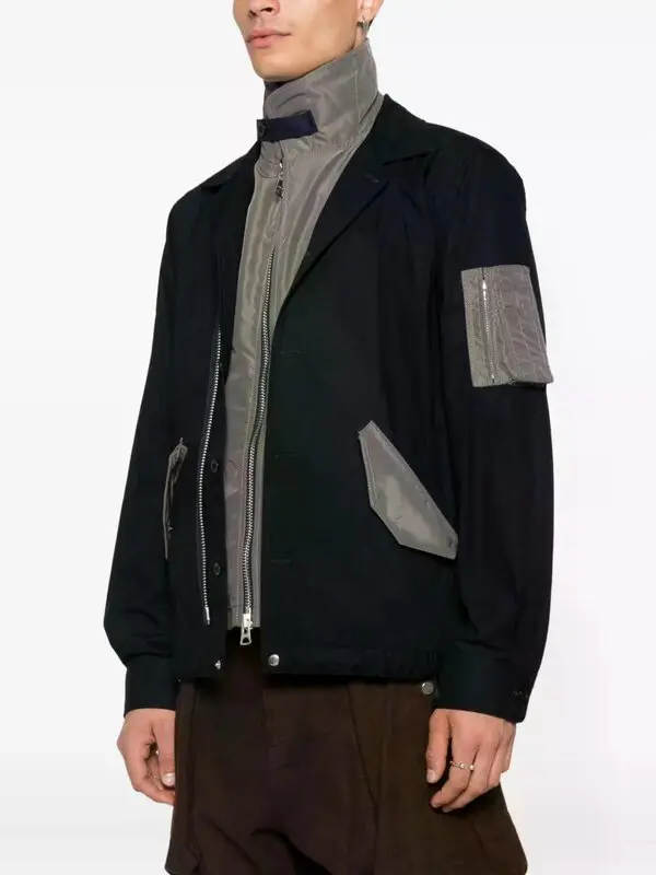 Sacai Oxford Nylon Cotton Jacket