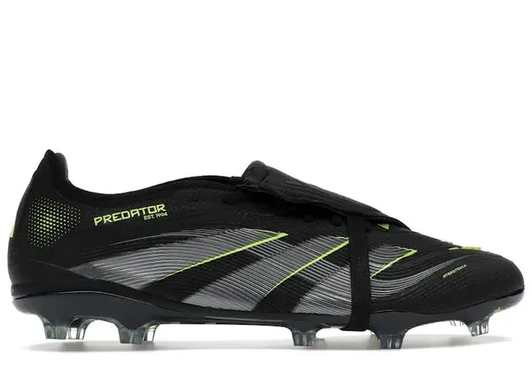 Adidas Predator Pro Foldover Tongue Fg Electric Stealth Pack - Core Black/carbon/lucid Lemon