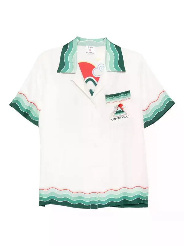 Casablanca Short-sleeve Shirt - White