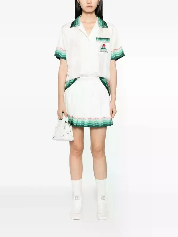 Casablanca Short-sleeve Shirt - White