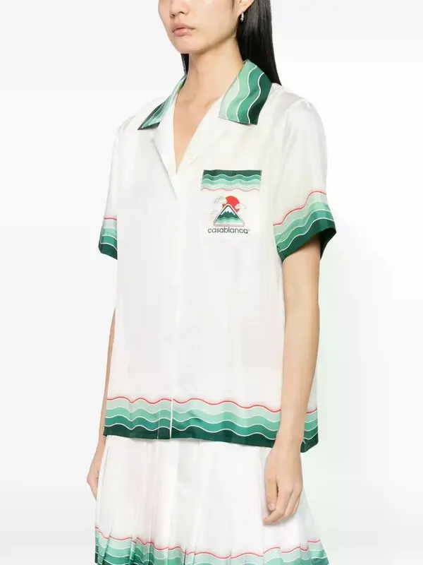 Casablanca Short-sleeve Shirt - White