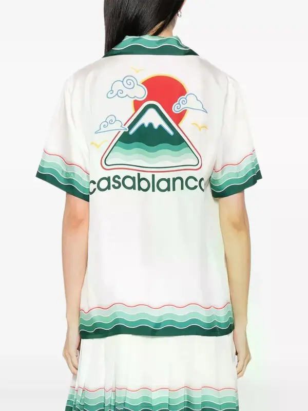 Casablanca Short-sleeve Shirt - White