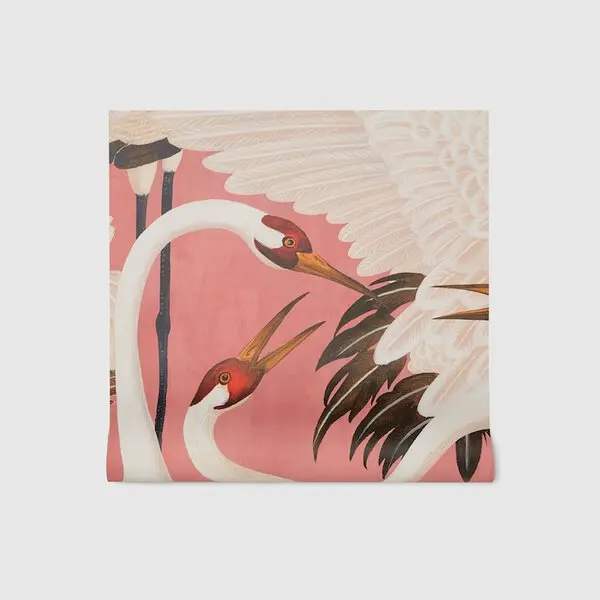 Gucci Heron Print Wallpaper - One-color