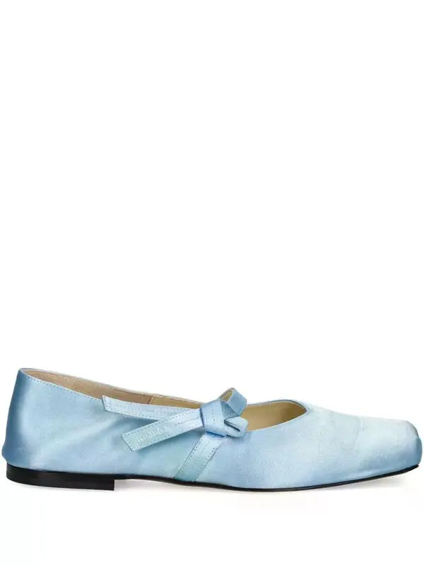 Kenzo Satin Ballet Flats - Blue