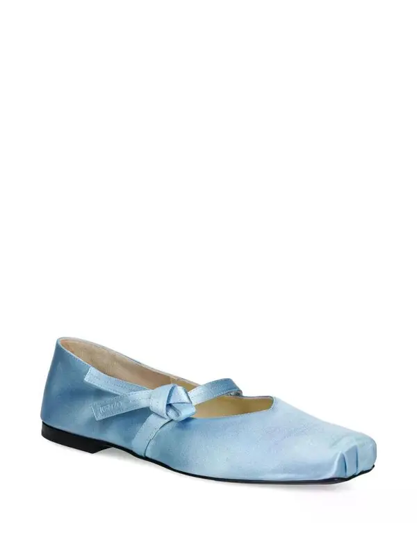 Kenzo Satin Ballet Flats - Blue