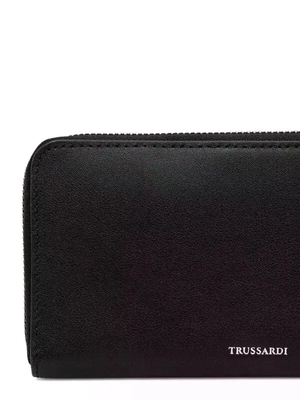 TRUSSARDI Leather Zip-around Wallet