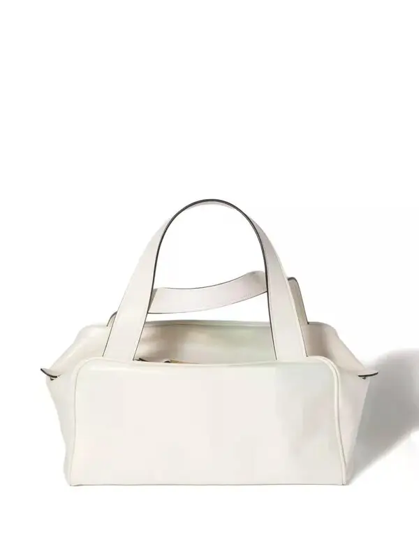Miu Miu Leather Top-handle Zip Tote Bag