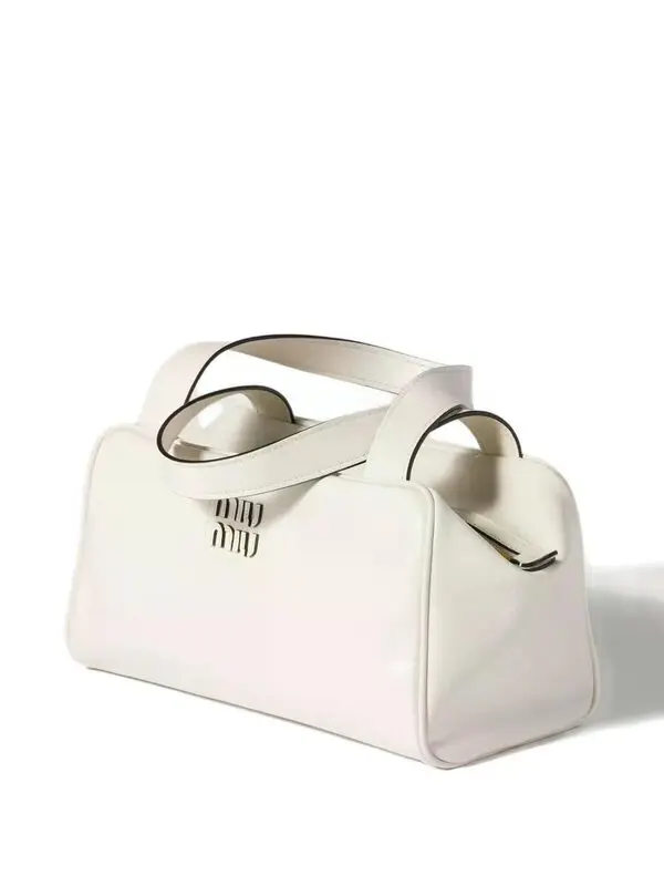 Miu Miu Leather Top-handle Zip Tote Bag
