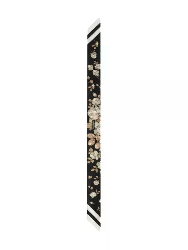Dolce & Gabbana Printed Bandeau - Black