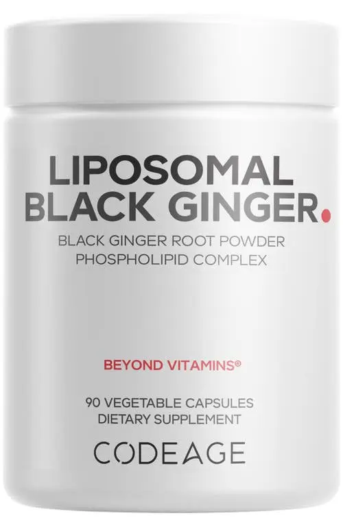 CODEAGE Liposomal Black Ginger Supplement - White