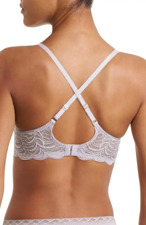 Natori Persuasion Lace Convertible Plunge T-shirt Bra - Luster