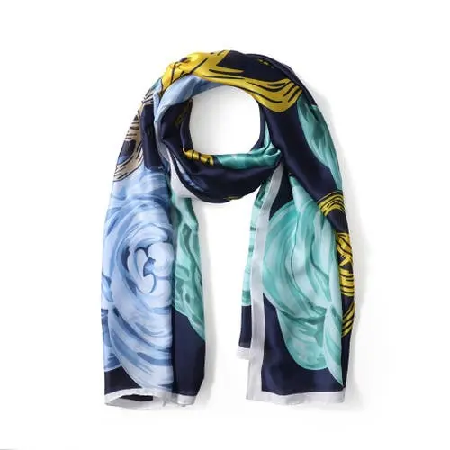 YOUZEY The Catherine Scarf - Blue