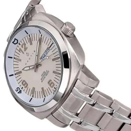 NAUTIS Stealth Bracelet Watch With Day And Date