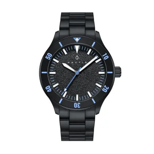 NAUTIS Deacon Bracelet Watch - Black/blue
