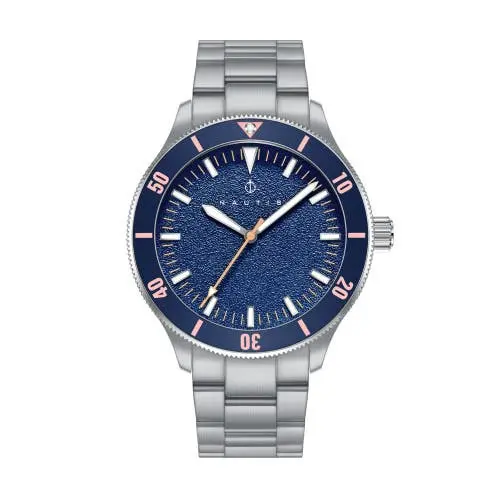 NAUTIS Deacon Bracelet Watch - Silver/navy