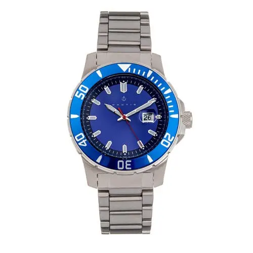 NAUTIS Admiralty Pro 200 Bracelet Watch With Date - Blue