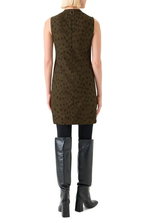 Akris Leopard Print Sheath Dress